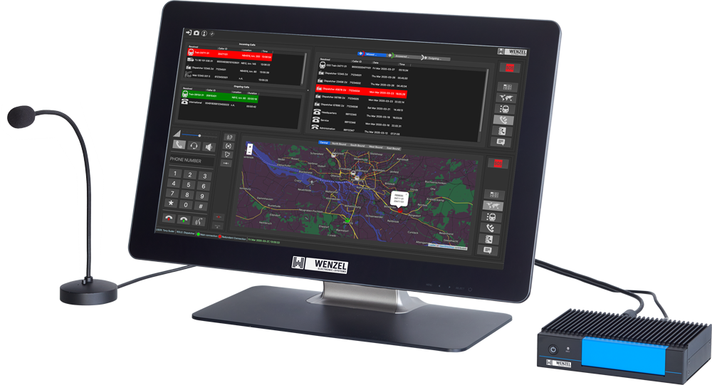 Dispatcher Terminals als konfigurierbare Bedienplätze • Wenzel Elektronik